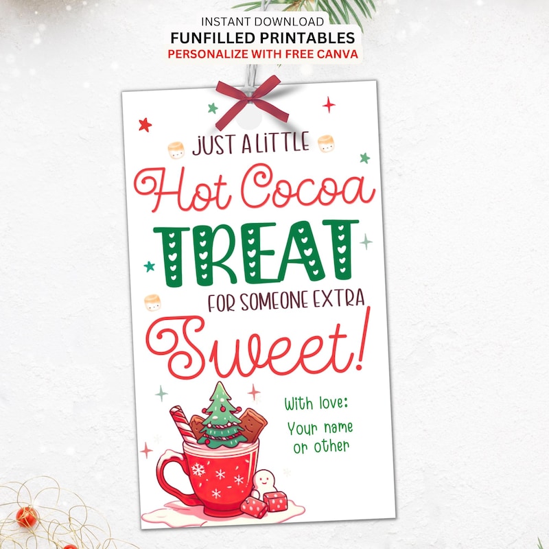 Hot Cocoa Class Favors - Etsy