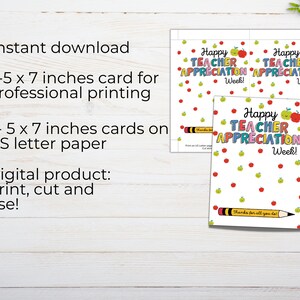 Teacher Appreciation Week Gift Card Holder, Thank You Teacher ...