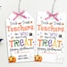 Halloween Teacher Gift Tags, Teacher Treats Tags, Teacher Cookies Tags ...