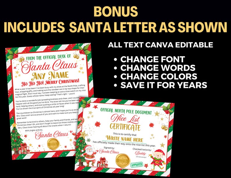 Christmas Scavenger Hunt for Kids Teens, at Home Xmas Scavenger Hunt ...