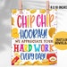Chips Appreciation Sign Teacher Staff Appreciation Printable, Chip Chip ...