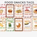 Food Gift Appreciation Tags, Employee Teacher Staff Appreciation Gifts ...