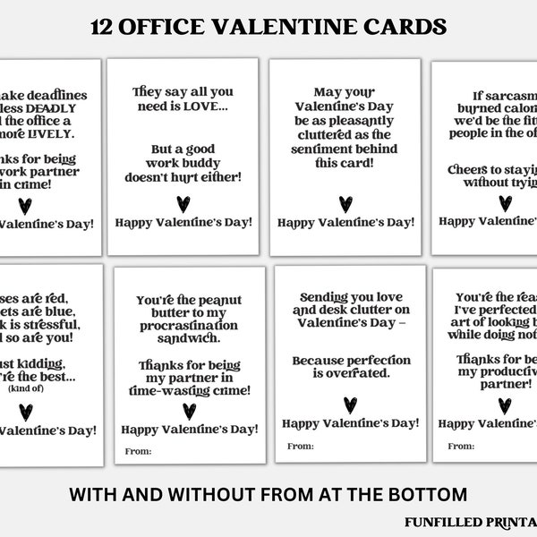 Valentine Coworker - Etsy