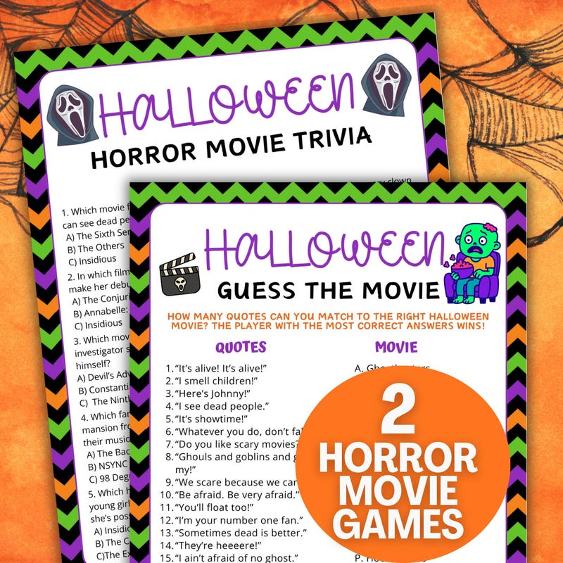 Horror Movie - Etsy