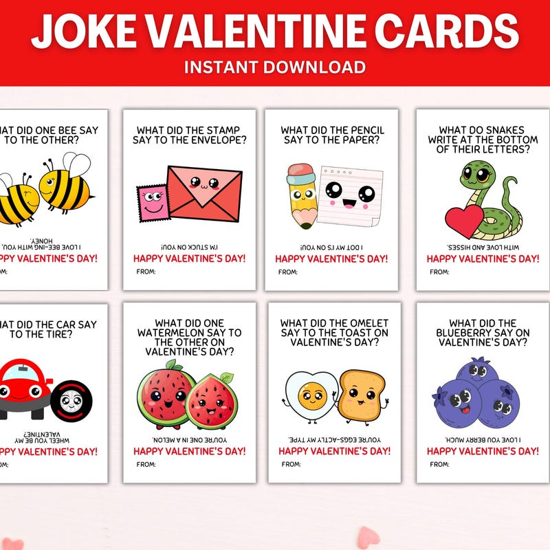 Valentines Day Kid Joke - Etsy UK