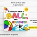 Beach Ball Gift Tag, End of School Year Gift for Students, Last Day of ...