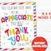 Appreciation Day Sign, Thank You Sign Printable, Employees Appreciation ...