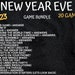 New Years Eve Game Bundle 20 New Years Eve Party Games 2024 - Etsy