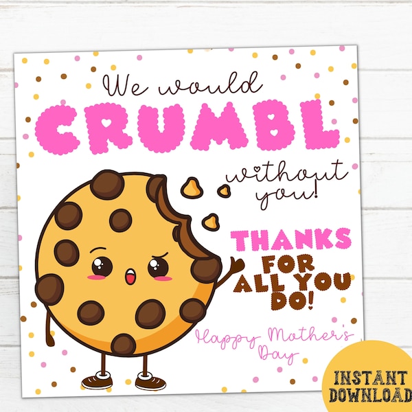 We Would Crumble Without You - Etsy