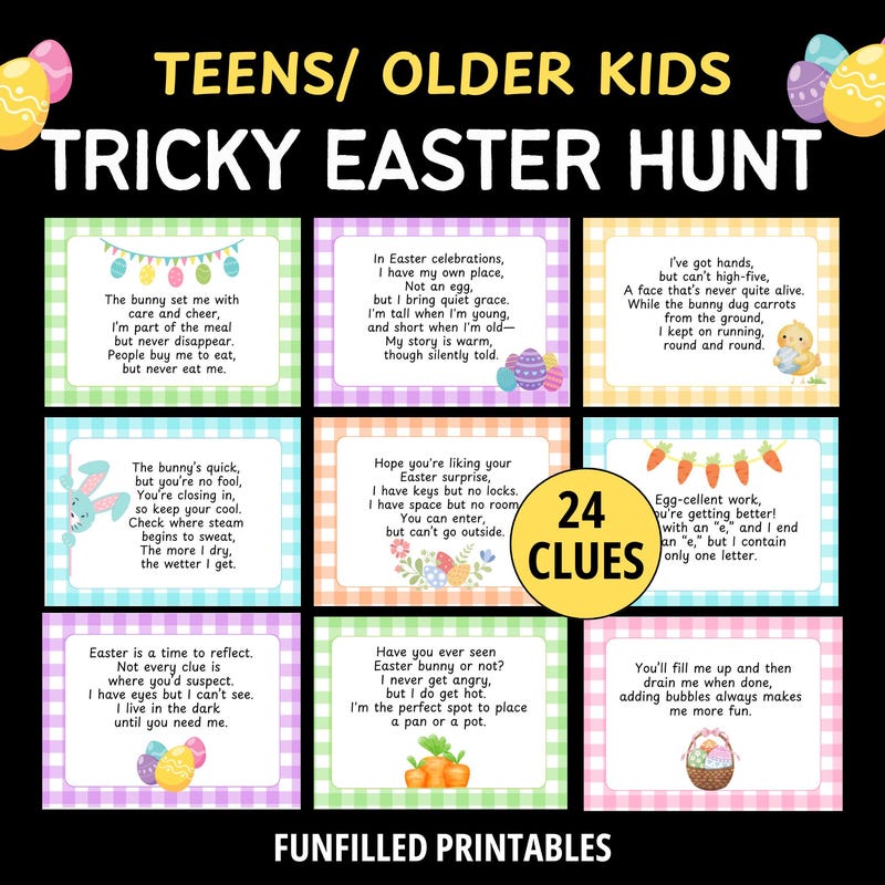 Easter Teen Egg Hunt - Etsy