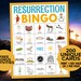 200 Resurrection Bingo Cards, Religious Easter Bingo Game, Crucifixion ...