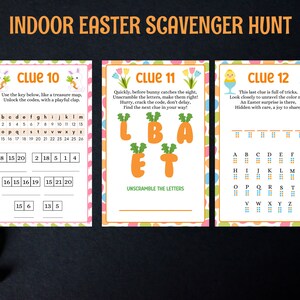 Indoor Easter Scavenger Hunt for Teens, Easter Treasure Hunt for Kids ...