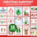 Christmas Handprint Art Bundle, 2O25 Holiday Handprint Keepsake for ...