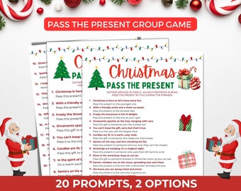 Left Right Christmas Games, Pass the Prize Fun Right Left Story, Kids ...