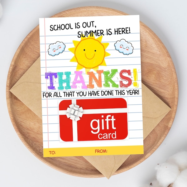End of Year Teacher - Etsy