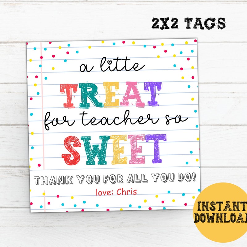 Teacher Favors - Etsy