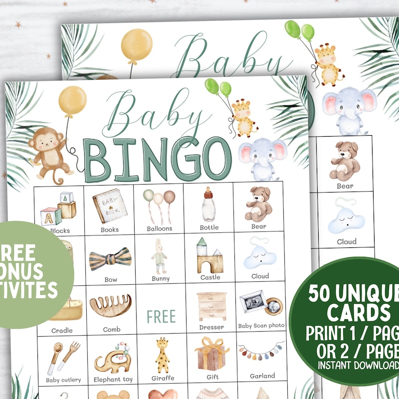 Safari Baby Shower - Etsy