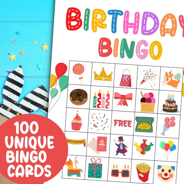 Bingo Happy Birthday Svg - Etsy