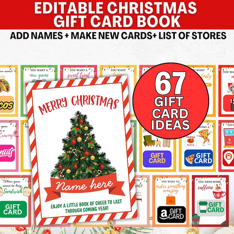 Teen Gift Card Binder - 60+ Gift Ideas for 2025