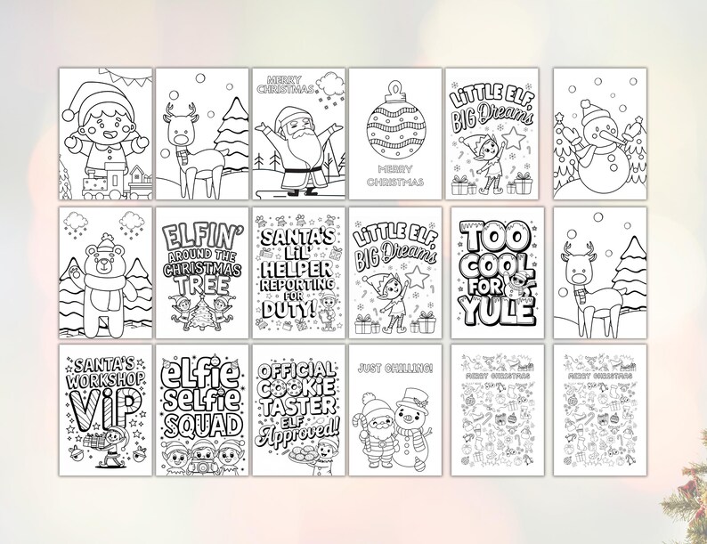 24 Days Elf Kit, Easy Elf Ideas, Printable Elf Props, Last Minute Elf ...