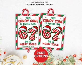 Candy Cane Holiday Gift - Etsy