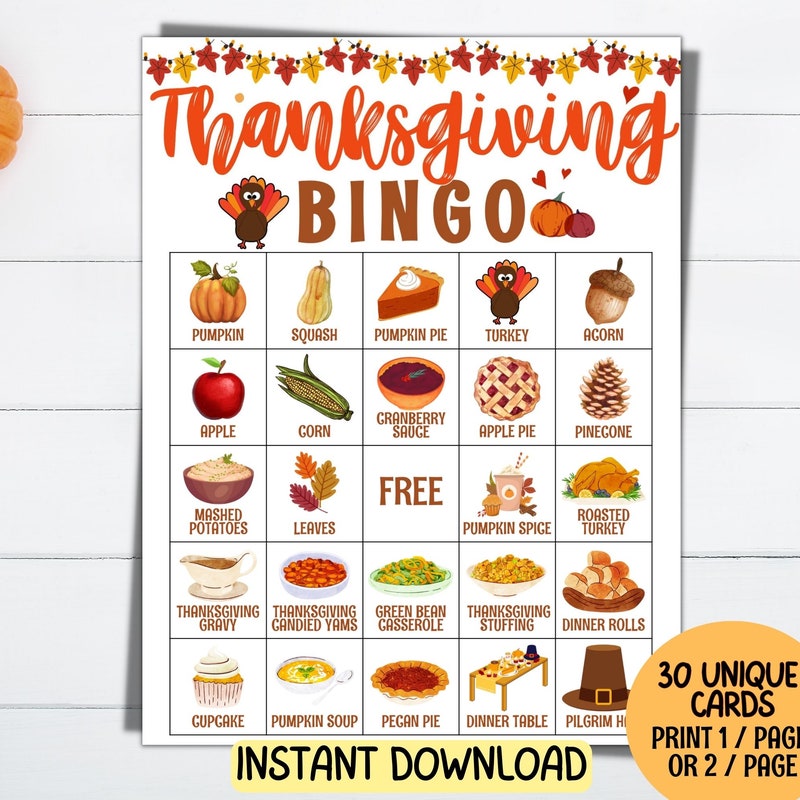 Thanksgiving Favor Class - Etsy