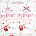 Popcorn Valentine, Poppin Valentine Tag, Classroom Valentines Day Gift ...