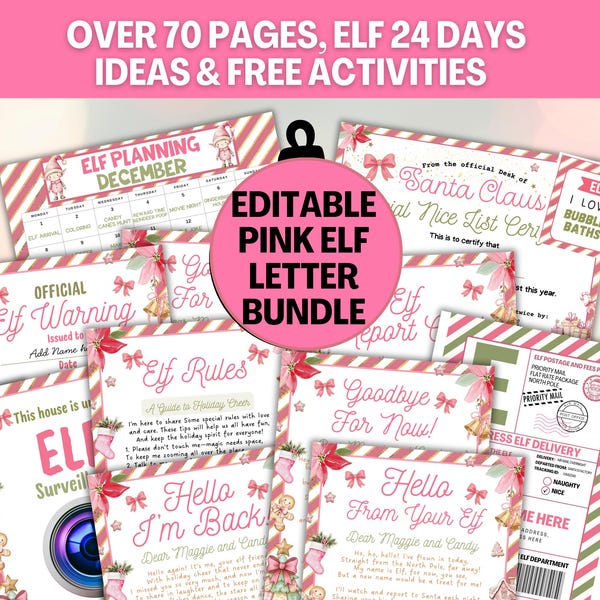 Elf on Shelf Thank You - Etsy UK