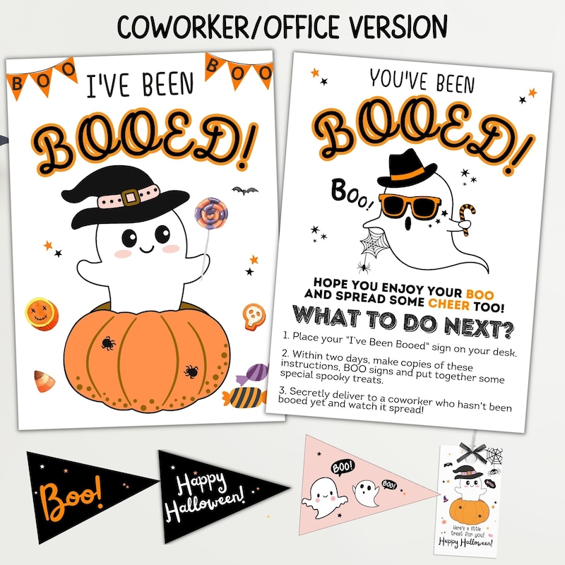You've Been Booed Office - Etsy