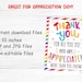 Employee Appreciation Day Sign Printable, Thank You Sign, Appreciation ...