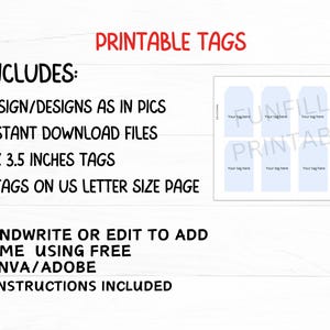 Easter Class Gift Tags Printable, Hoppy You're in My Class Easter Tags ...