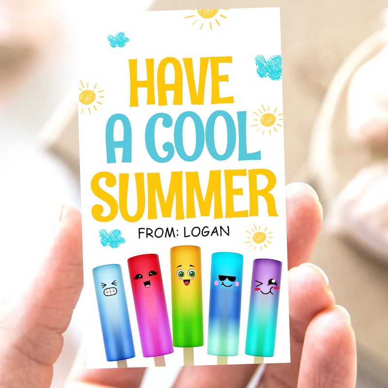 Popsicle Gift Tag - 60+ Gift Ideas for 2025