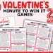 Valentine's Minute to Win It Games, Fun Valentines Party Games With ...