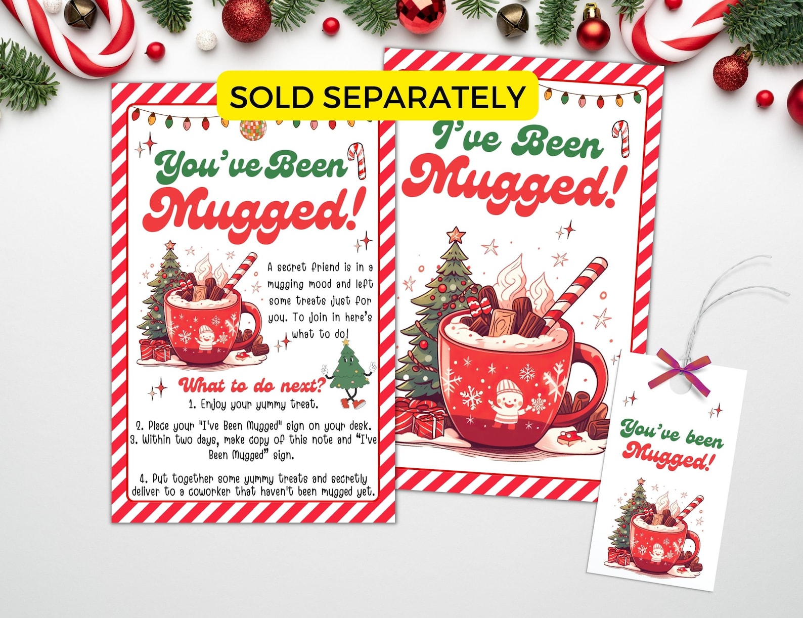 You've Been Elfed Coworker Game, I've Been Elfed Sign Printable, Elfed ...