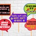 Bollywood Film Dialogue Photo Booth Props, Bollywood Party Signs, Desi ...