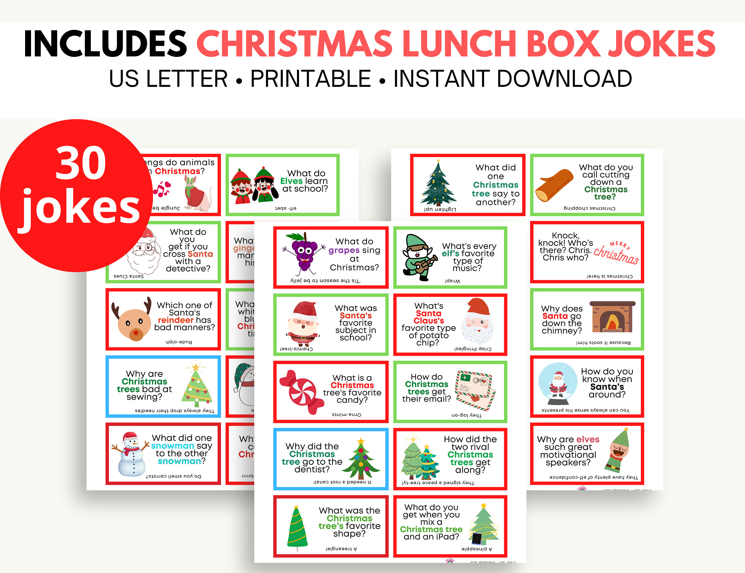 Lunch Box Notes Jokes for Kids, 120 Fun Lunch Box Jokes, Printable ...