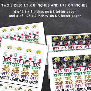 Back to School Pencil Tag Student Gift, Lets Start the Year off Write ...