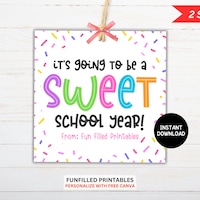 Back to School & Welcome Back Gift Tags - Etsy
