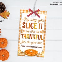 So Thankful for All You Do Gift Tag – Fall Printable Gift Tag ...