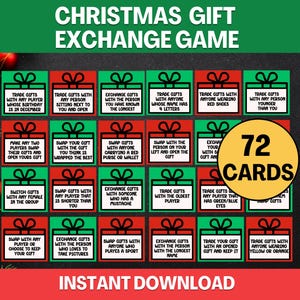 White Elephant Christmas Gift Exchange Game, White Elephant Games for ...