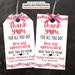 Valentines Thank You Tags, Teacher Valentines Appreciation Tags, Staff ...
