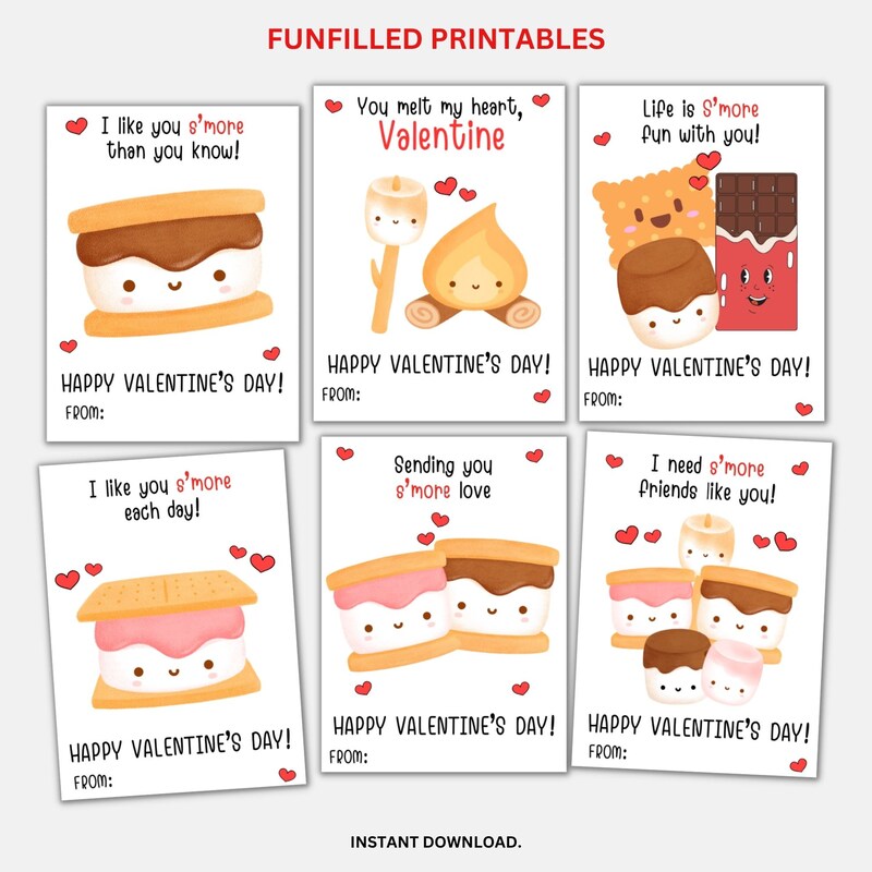 Classroom Valentines - Etsy