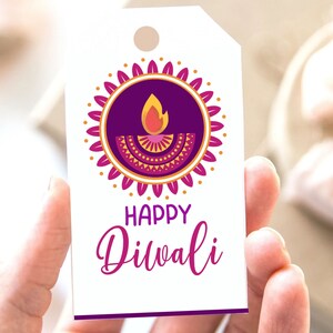 Printable Diwali Gift Tags, Editable Happy Diwali Gift Tags ...