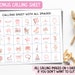 Baby Girl Shower Bingo Game, Girl Baby Bingo, 30 Prefilled Bingo Cards ...