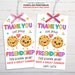 End of School Year Classmate Gift Tag, Friend Chip Cookie Bag Tag, Last ...