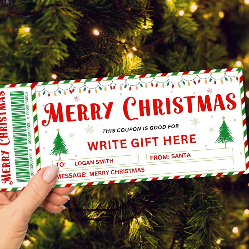 Christmas Digital Coupon - Etsy