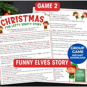 Left Right Christmas Games, Christmas Party Game Kids, Pass the Gift ...
