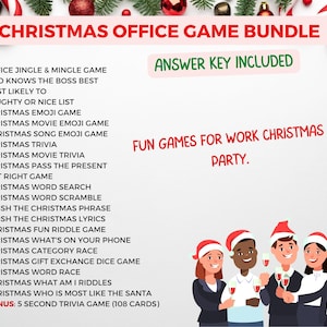 Office Holiday Party Games, Office Christmas Party Games, Work Office ...