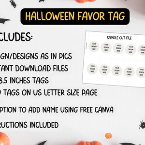 Faboolous Teacher Halloween Tag, Halloween Teacher Tag, Editable ...