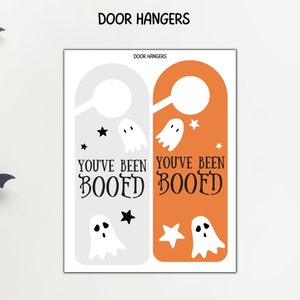 You've Been Booed Printable Halloween Tags Kit, We've Been Booed, Boo ...